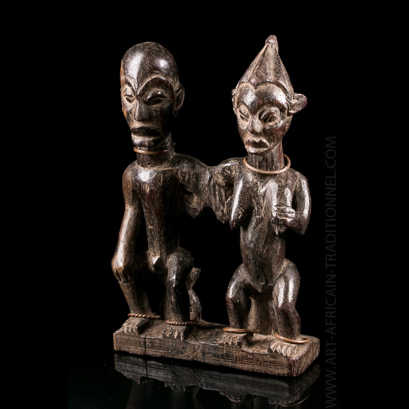 Power figure of the Lemba Kongo-Manyanga - African art figures of Congo