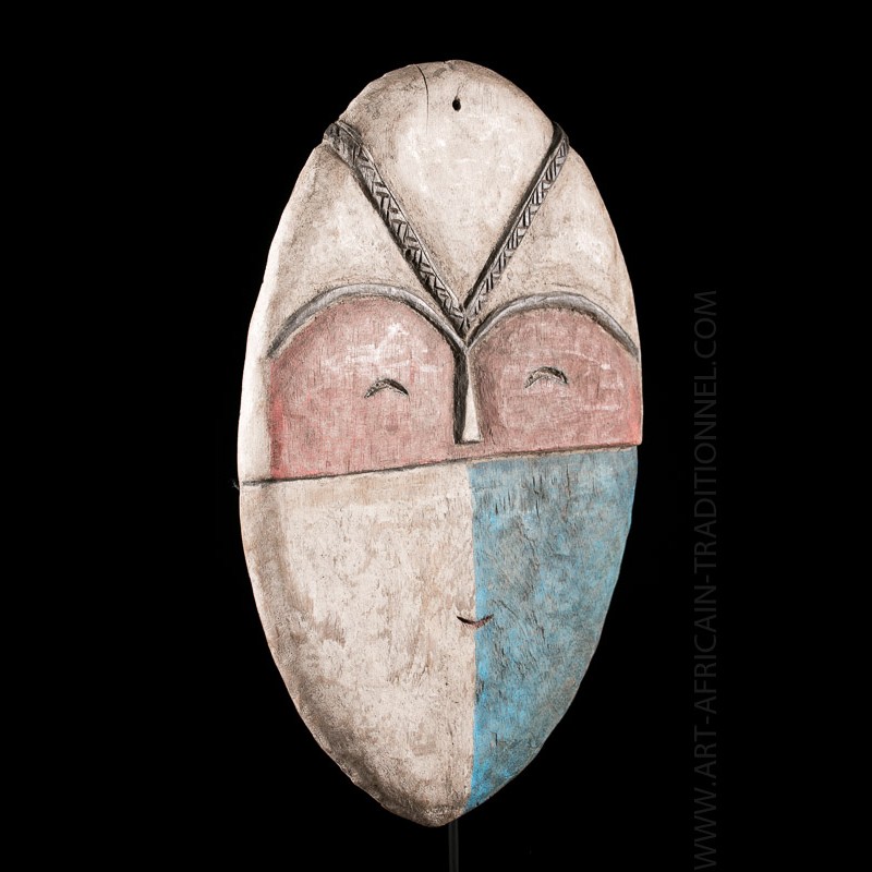 Mbole house mask Congo - Auctions African Art Gallery