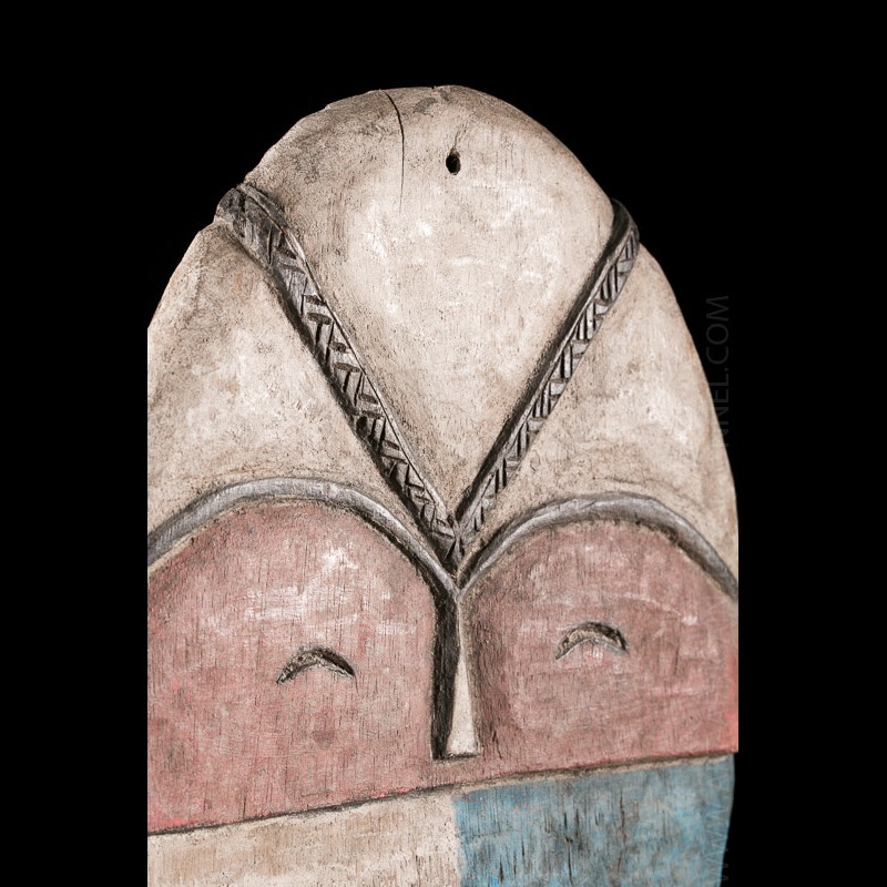 Mbole house mask Congo - Auctions African Art Gallery
