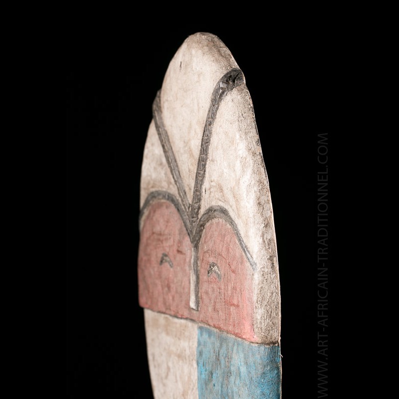 Mbole house mask Congo - Auctions African Art Gallery
