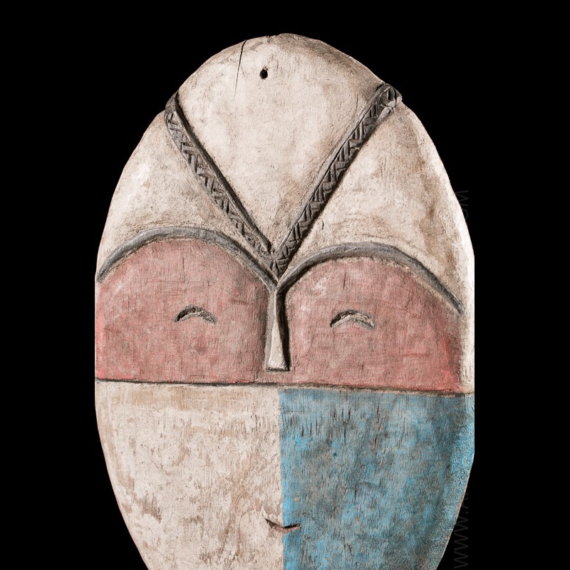 Mbole house mask Congo - Auctions African Art Gallery