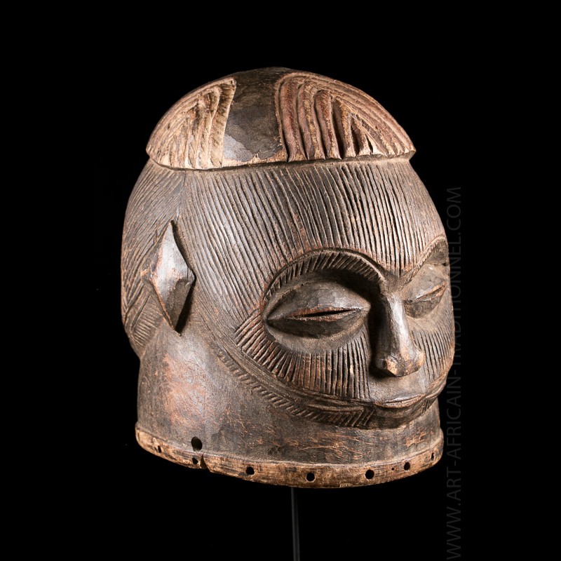 Igala Elu helmet mask Nigeria - Auctions African Art Gallery
