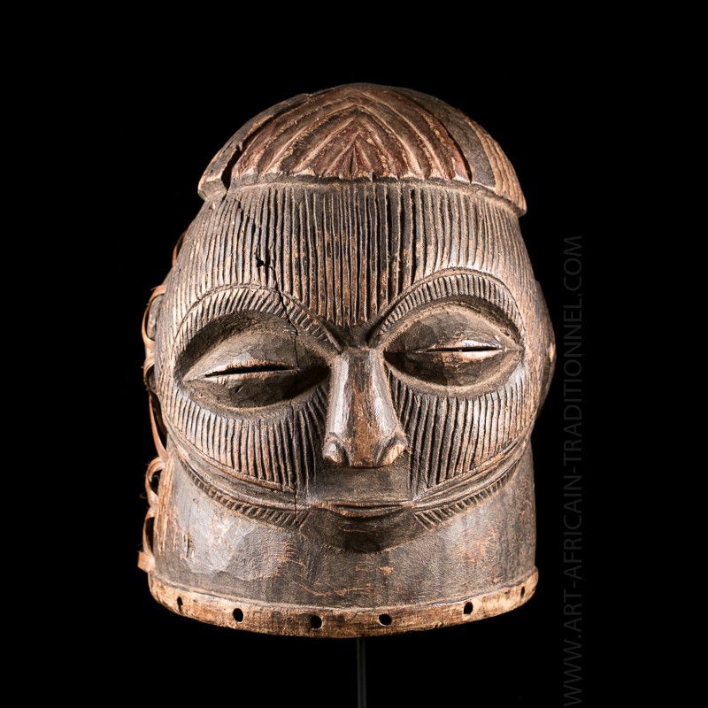 Igala Elu helmet mask Nigeria - Auctions African Art Gallery