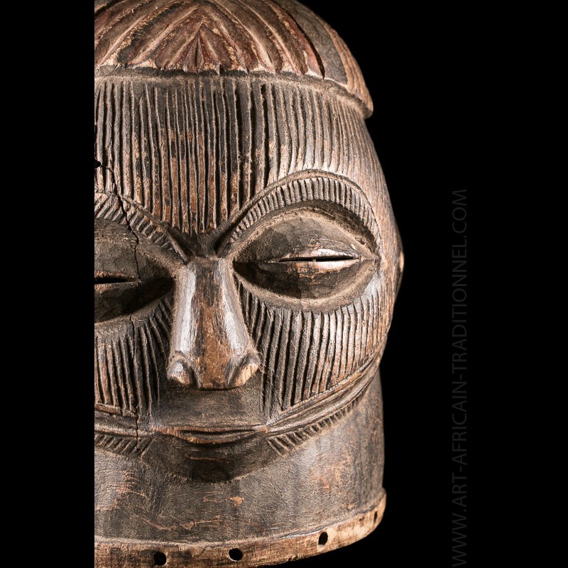 Igala Elu helmet mask Nigeria - Auctions African Art Gallery