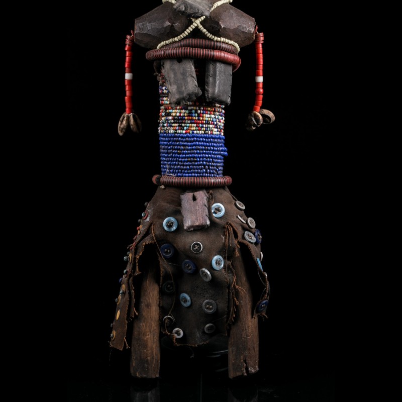 Poupée perlée africaine - Baggara - Soudan - VENDU