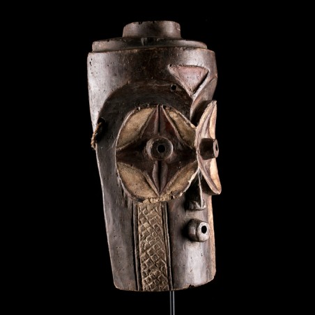 Bembe owl mask Congo - Auctions African Art Gallery