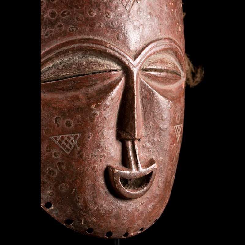 Lele Mask DRC Congo - Auctions African Art Gallery