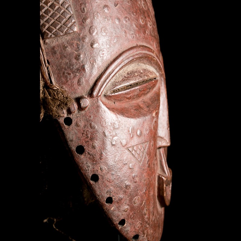 Lele Mask DRC Congo - Auctions African Art Gallery