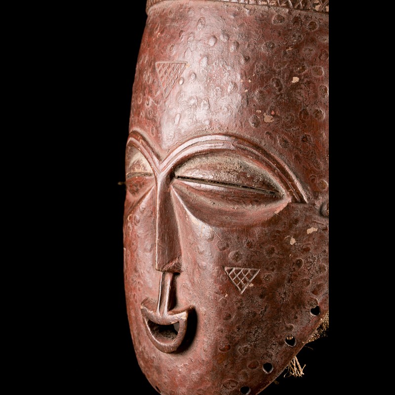 Lele Mask DRC Congo - Auctions African Art Gallery