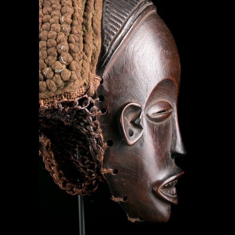 Chokwe Pwo beauty mask - African Mask Angola - African Art Gallery