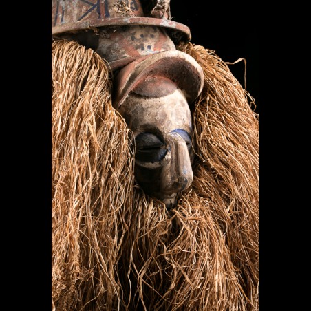 Yaka Kholuka african mask Congo - African Art Gallery