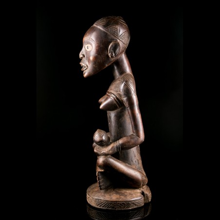 Kongo Phemba maternity figure - Auctions African Art Gallery