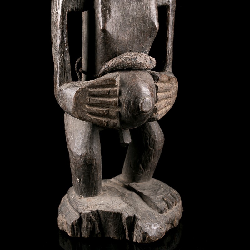Large Songye Nkishi african figure- Auctions African Art Gallery