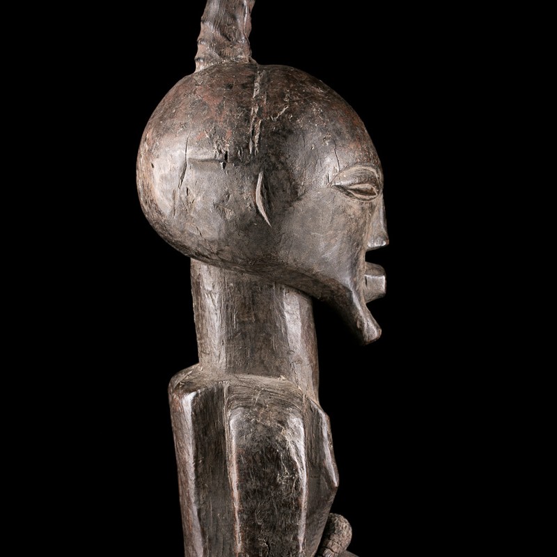 Large Songye Nkishi african figure- Auctions African Art Gallery