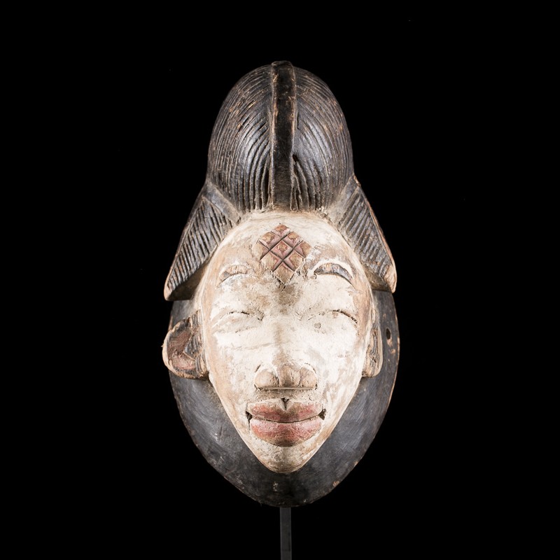 Punu Okuyi mask Gabon - Auctions African Art Gallery