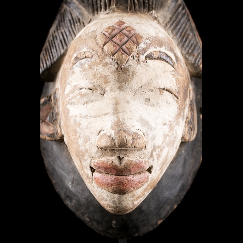Punu Okuyi mask Gabon - Auctions African Art Gallery
