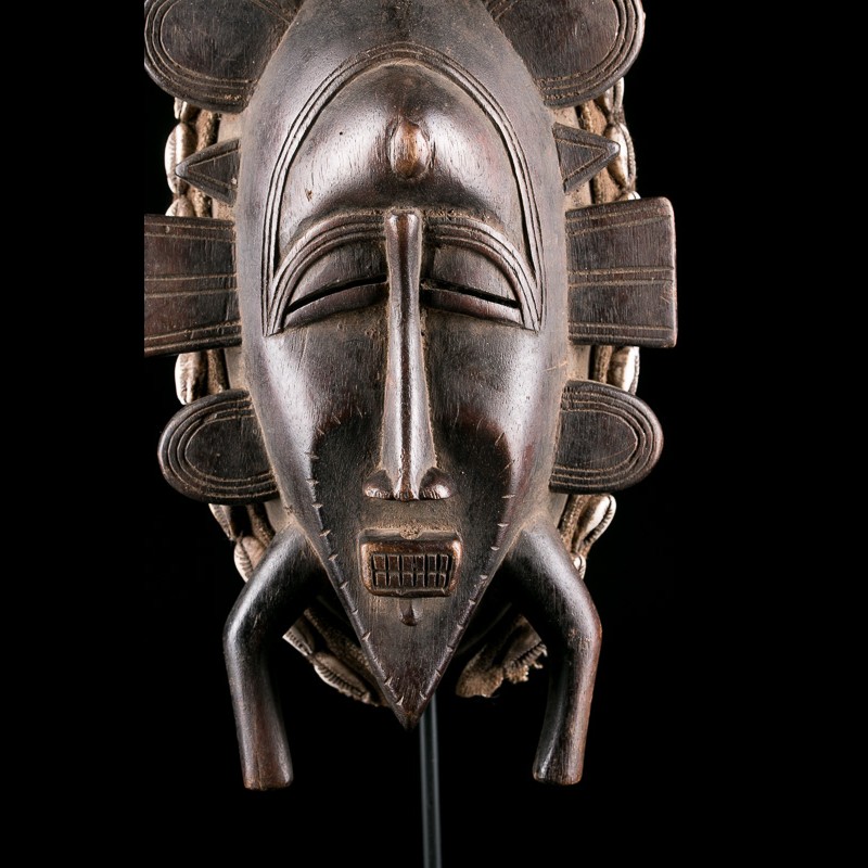 Senufo Kpeliye mask Ivory Coast - Auctions African Art Gallery