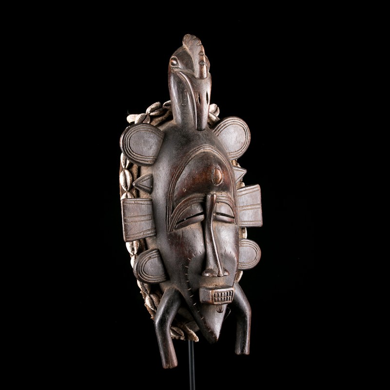 Senufo Kpeliye mask Ivory Coast - Auctions African Art Gallery