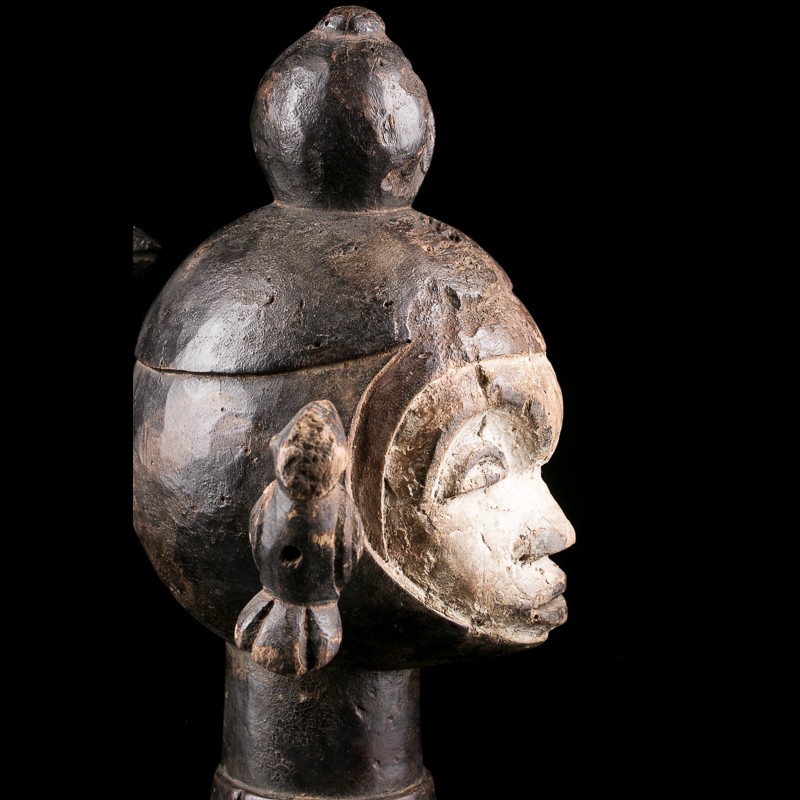 Ungulali Idoma Crest Mask - African Art mask Heritage Galerie