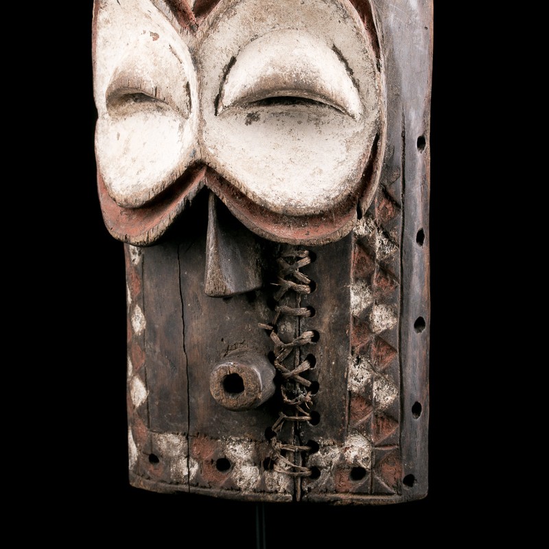 Bembe mask african art DRC Congo - Auctions African Art Gallery