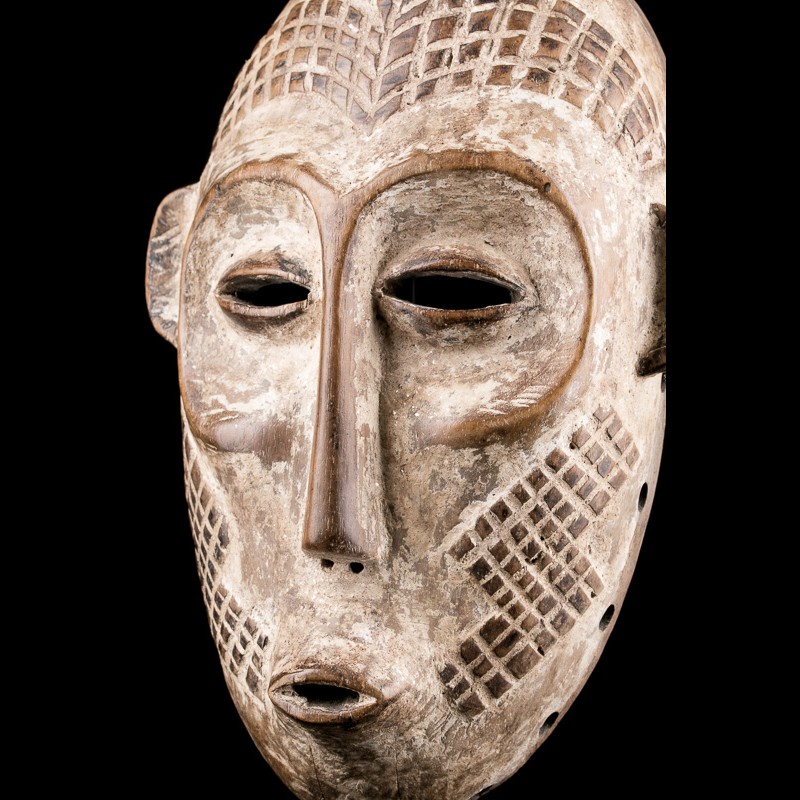Lega Idimu mask for Bwami - Auctions African Art Gallery
