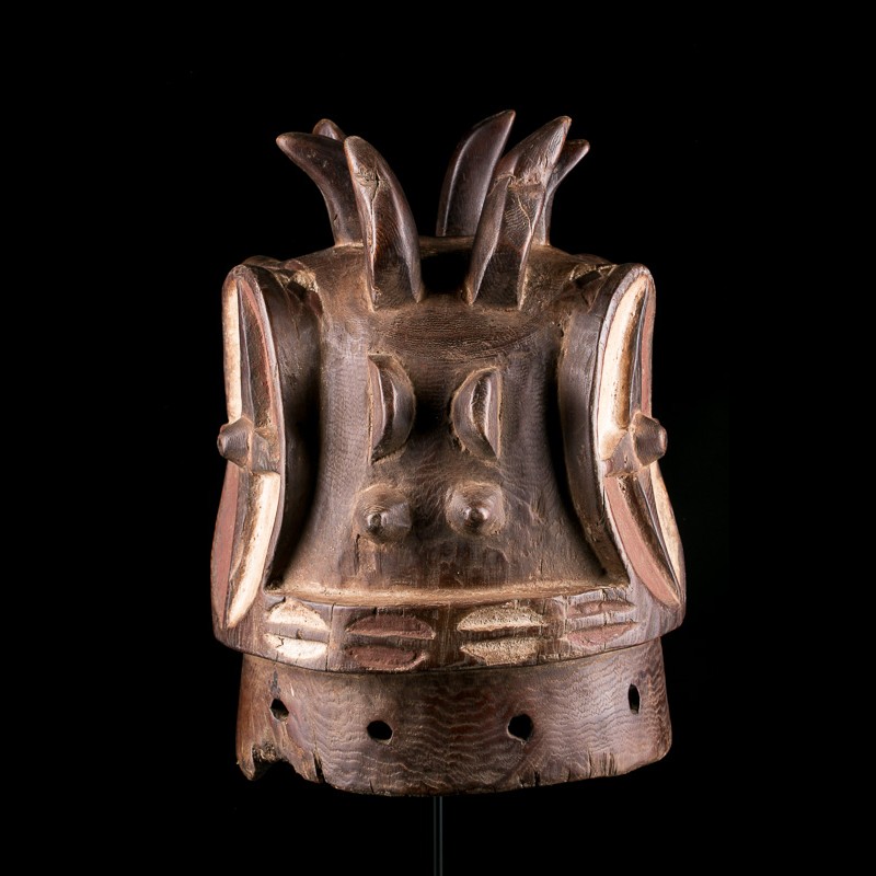 Bembe Echwaboga helmet mask - Auctions African Art Gallery