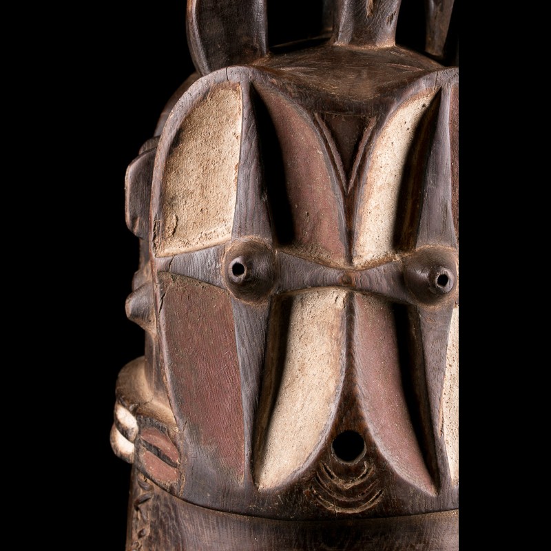 Bembe Echwaboga helmet mask - Auctions African Art Gallery