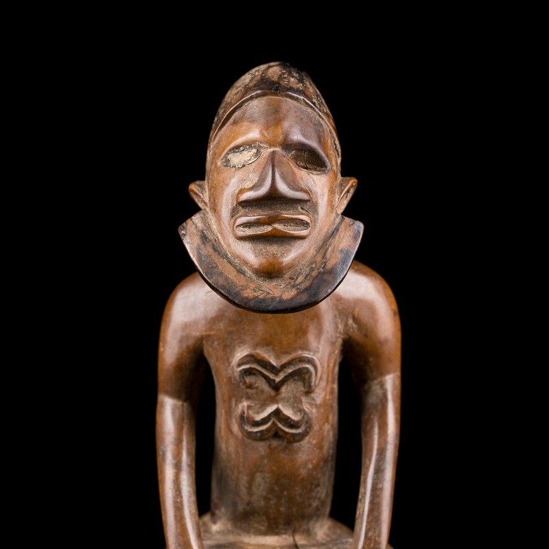 Statue Bembe Babembe Congo - Enchères Art Africain Traditionnel Galerie