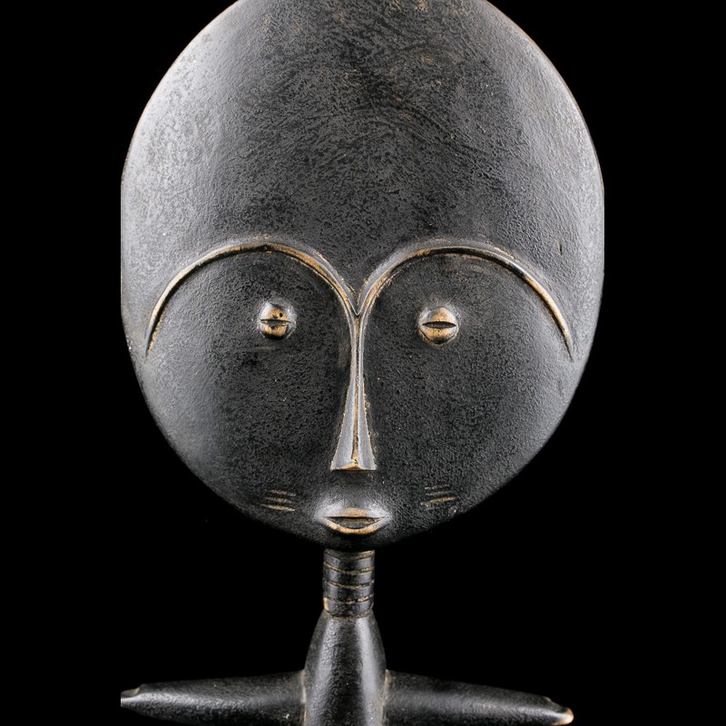 Asante Akan Akua'ba doll - African figure Ghana Art