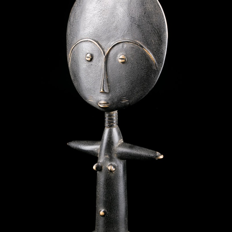 Asante Akan Akua'ba doll - African figure Ghana Art