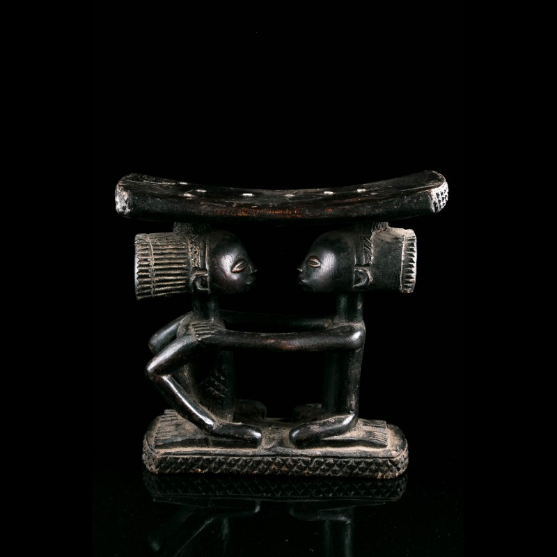 Shankadi Headrest - Luba - Congo - Traditional African Art Gallery