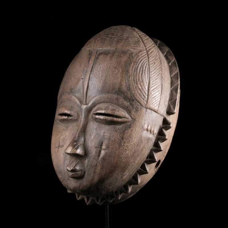 Moon mask - Baule - Ivory Coast - african art
