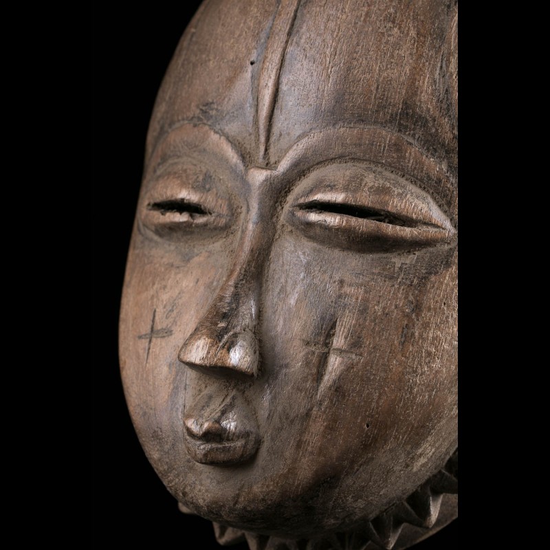 Moon mask - Baule - Ivory Coast - african art