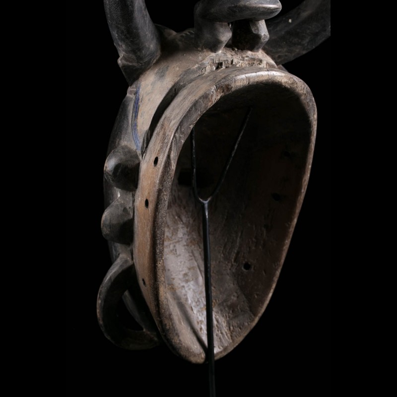 Bull mask of the Dô Singinkuru-Ayna - Ligbi - Ivory Coast