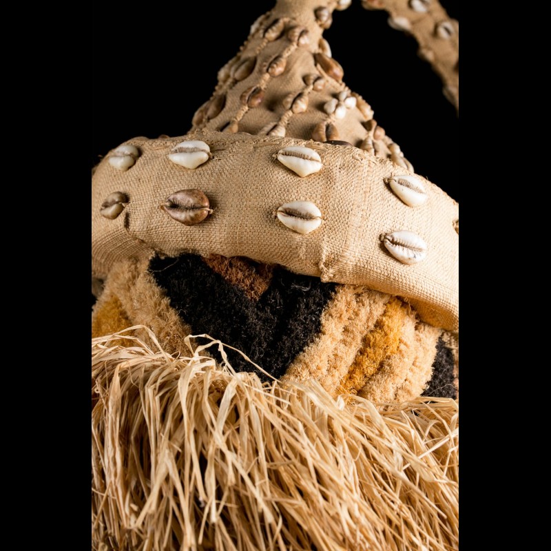 Elephant mask Mukyeem / Mukenda - Ngeende Kuba - Congo - Traditional ...