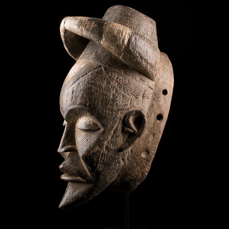 Baule mask Ivory Coast - Auctions African Art Gallery