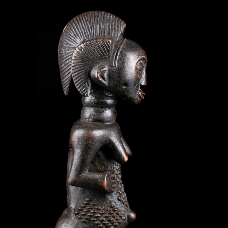 Luba female figure Congo - Auctions African Art Gallery