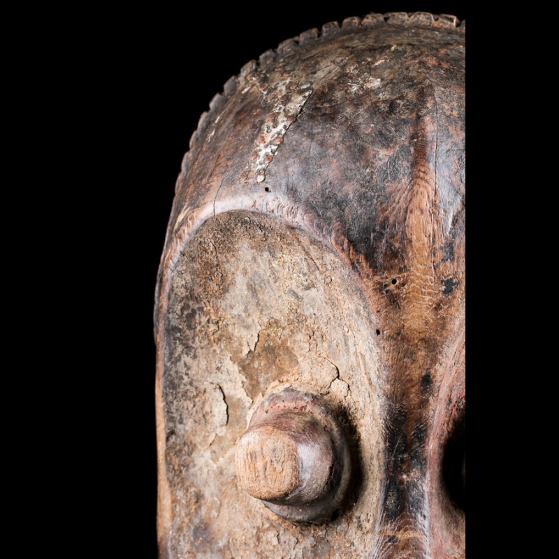 Sunga Bembe Kalunga helmet mask Congo - Auctions African Art Gallery
