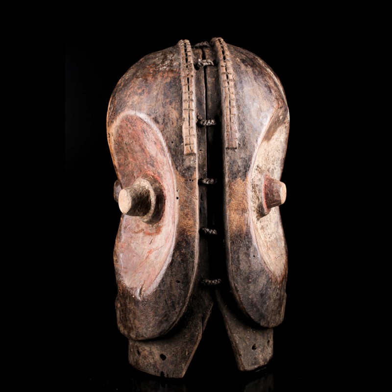 Sunga Bembe Kalunga helmet mask Congo - Auctions African Art Gallery