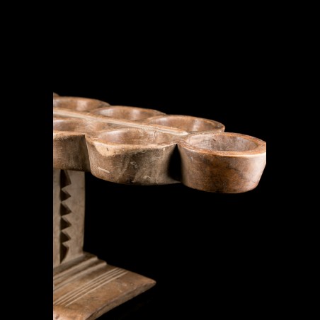 Ashanti Awale Mancala game board Ghana - African Art Gallery