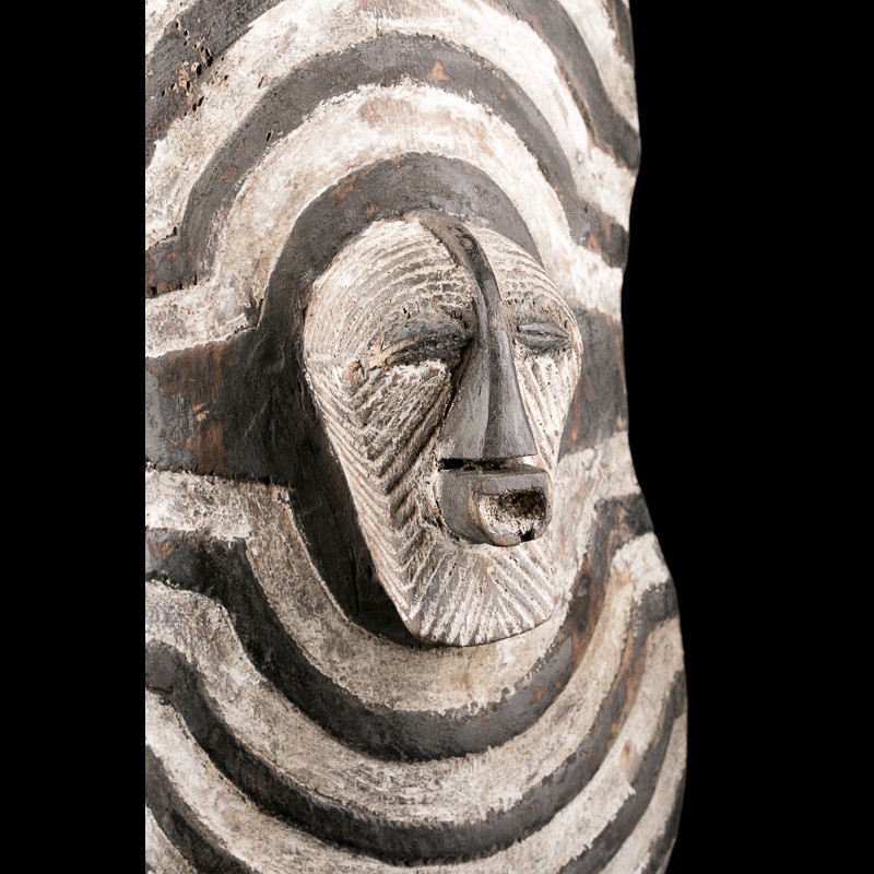 Songye honorific shield Ngabo Congo - Auctions African Art Gallery