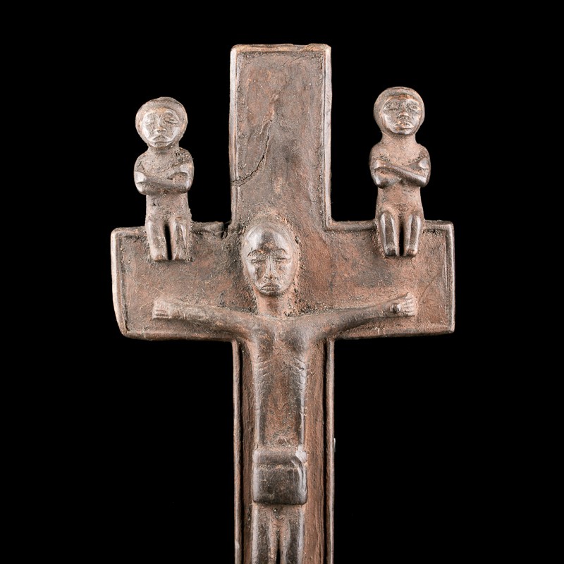Kongo Nkangi Kiditu crucifix Congo - Auctions African Art Gallery