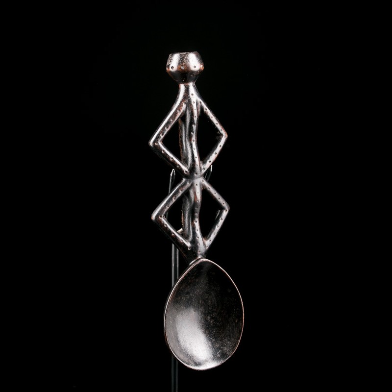 Lega Kalukili spoon of Bwami society - Auctions African Art Gallery