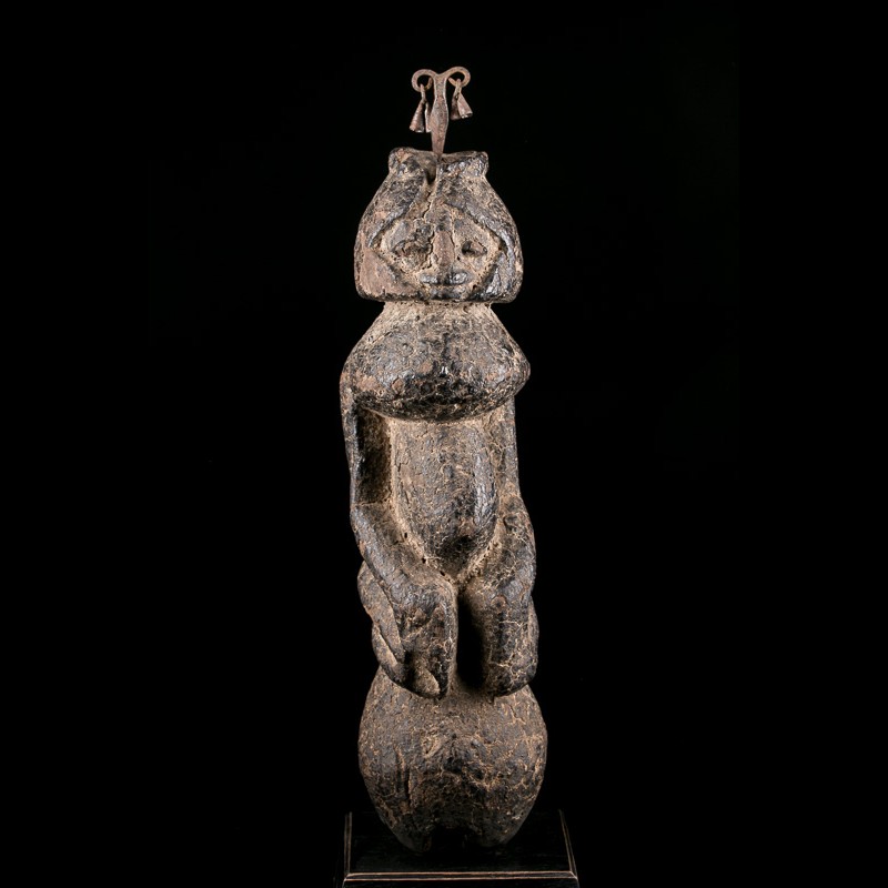 Dogon Tellem figure with incrusted patina - Auctions African Art Gallery