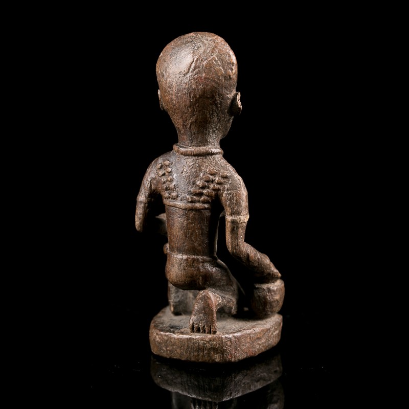 Couple of Kongo figures with Pfemba maternity Congo - African Art Gallery