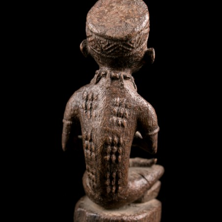 Couple of Kongo figures with Pfemba maternity Congo - African Art Gallery