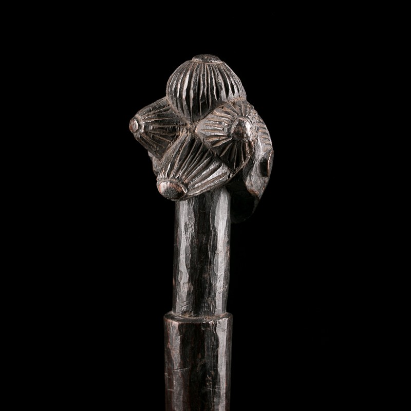 Pilon divinatoire Lubuko Luba Kalundwe - Art Africain Traditionnel Galerie