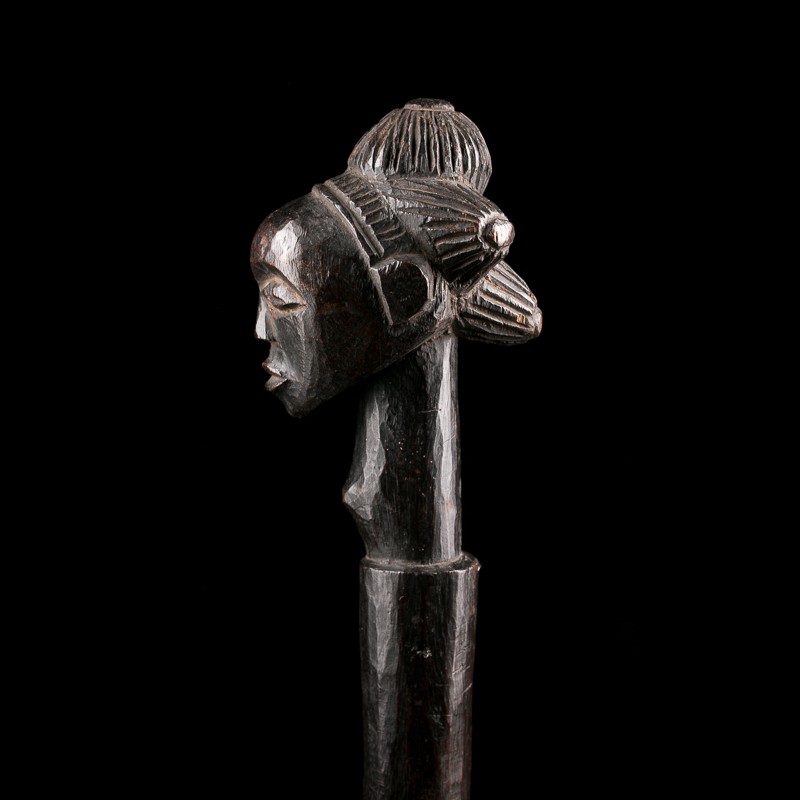 Pilon divinatoire Lubuko Luba Kalundwe - Art Africain Traditionnel Galerie
