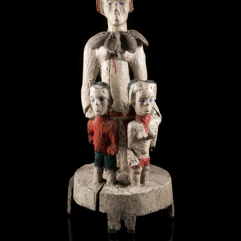 Statue Yoruba Mami Wata - Enchères Art Africain Traditionnel Galerie