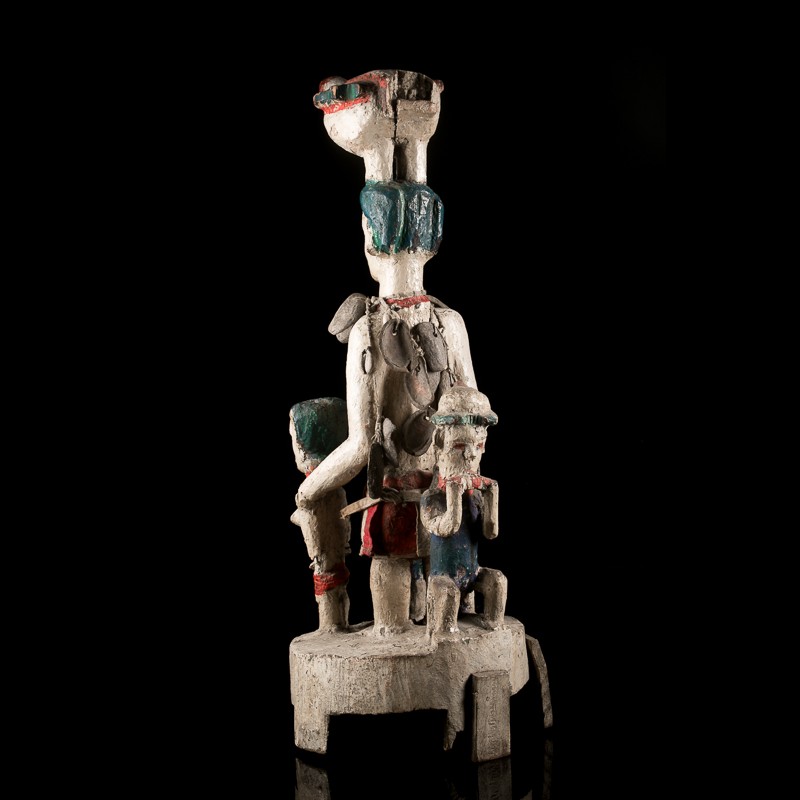 Statue Yoruba Mami Wata - Enchères Art Africain Traditionnel Galerie